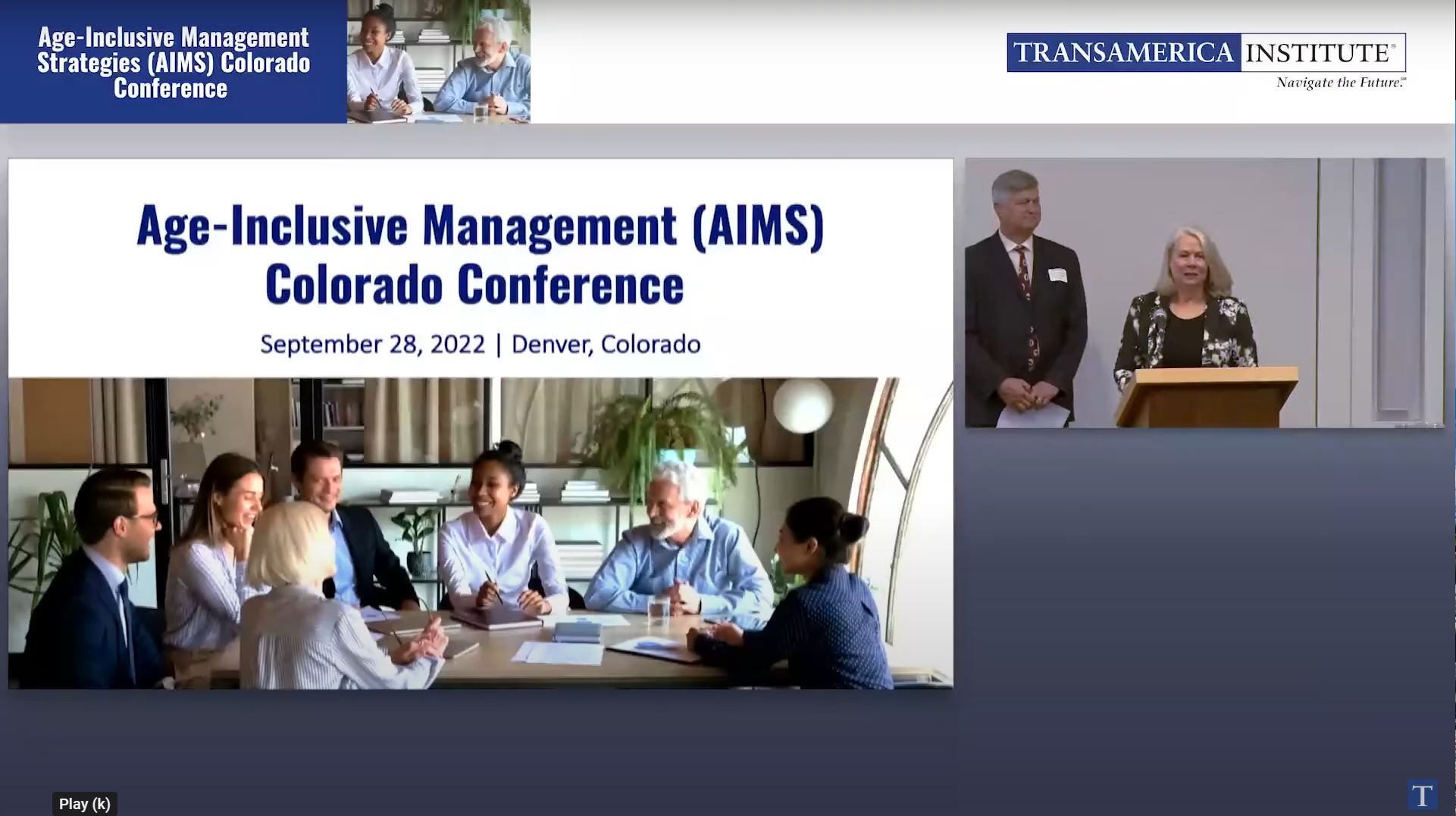2022 AIMS Conference | Transamerica Institute